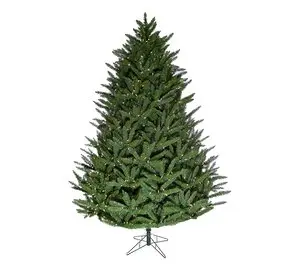 FRASER HILL FARM 9-ft. Centerville Pine Christm As Tree With Wh - One-color