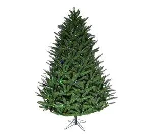 FRASER HILL FARM 7.5-ft. Centerville Pine Chris Tmas Tree Wit - One-color