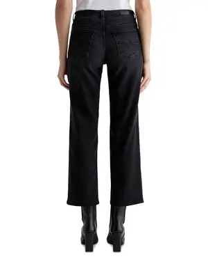 Ag Brinley Mid-rise Straight Leg Jeans - Nebula