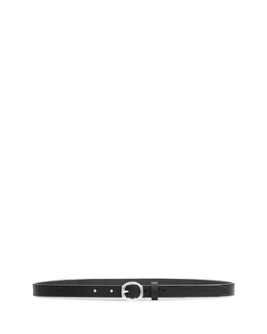 Rag & Bone Baby Audrey Leather Belt - Black