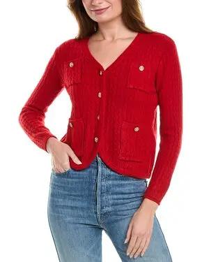 COLETTE ROSE Colette Rose Cardigan - Red