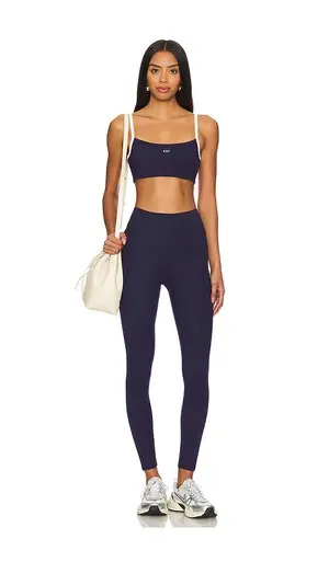 437 The Micro Bra In Navy - Navy & Creme