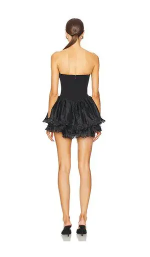 Majorelle Liv Mini Dress By - Black