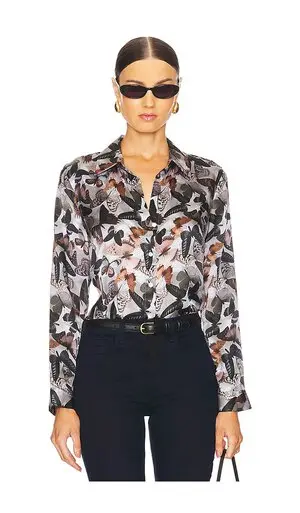 L'Agence Tyler Long Sleeve Blouse