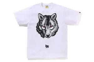 A BATHING APE Gallery X Sneakerwolf Tee Shirt - White