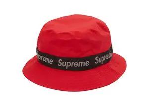 Supreme Taped Seam Crusher Hat - Red