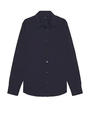 Theory Sylvain Wealth Shirt - Eclipse