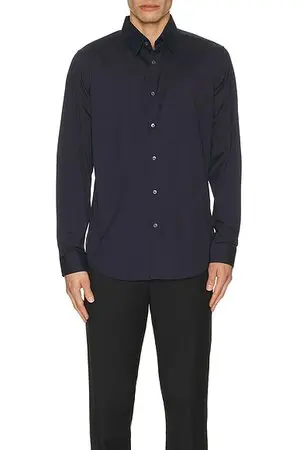 Theory Sylvain Wealth Shirt - Eclipse