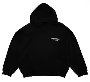 Fear Of God Essentials Fleece Hoodie - Black