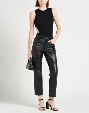 Alexander McQueen Bodysuit In Polyamide And Elastane