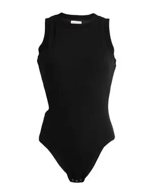 Alexander McQueen Bodysuit In Polyamide And Elastane