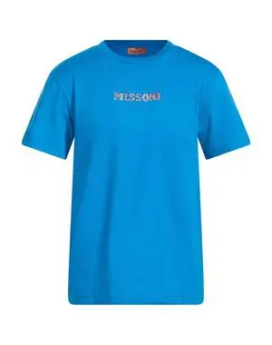 Missoni T-shirt Size Cotton - Azure
