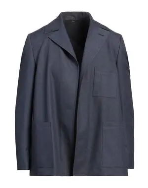 Fendi Blazer Size Virgin Wool - Navy