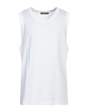 Dolce & Gabbana Tank Top Size Cotton - White