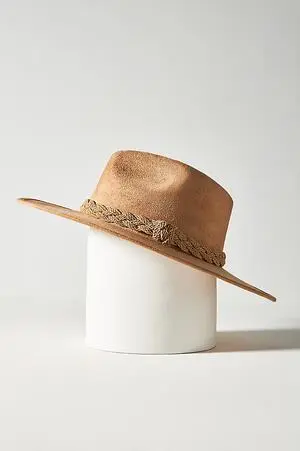ASN HATS Suede Margot Rancher - Brown