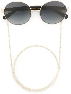Marc Jacobs Round-frame Sunglasses - Gold