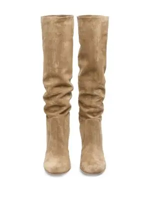 GIANVITO ROSSI Glen Boots - Neutrals
