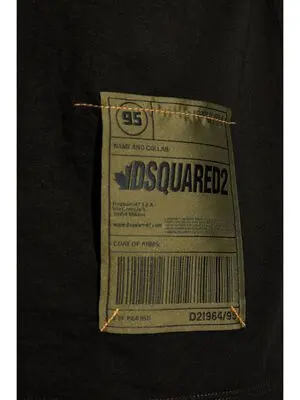Dsquared2 Logo-appliqué T-shirt