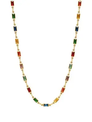 NIALAYA JEWELRY Tennis Necklace - Gold