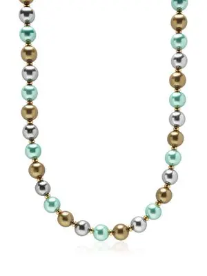 NIALAYA JEWELRY Pearl Necklace - Gold