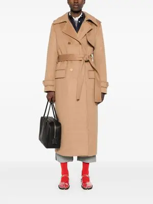 Thom Browne Double-breasted Belted Coat