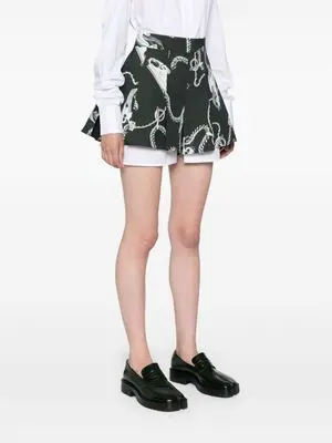 Burberry Taffeta Shorts