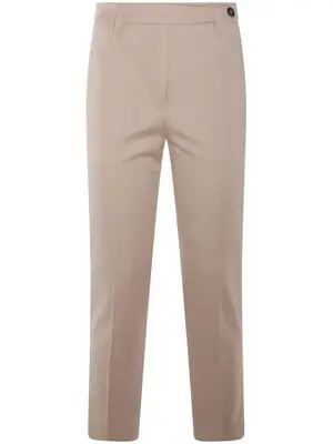 Cropped Fit Trousers