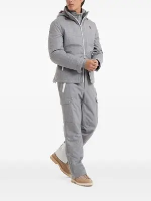 Brunello Cucinelli Mountain Padded Trousers - Grey