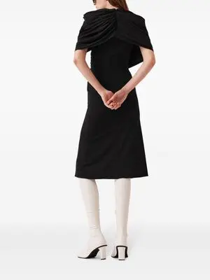 Stella McCartney Draped Midi Dress