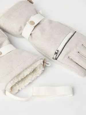 Brunello Cucinelli Shearling Gloves