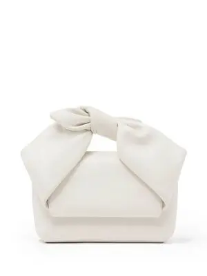 JW Anderson Small Bow Twister Bag - White