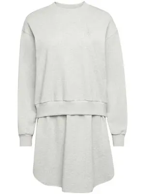 JW Anderson Layered Sweatshirt Dress - Grey
