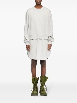 JW Anderson Layered Sweatshirt Dress - Grey