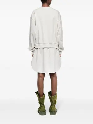 JW Anderson Layered Sweatshirt Dress - Grey