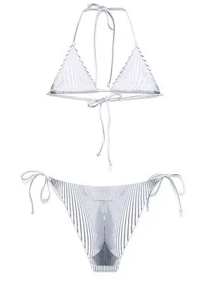 Jean Paul Gaultier Striped Bikini