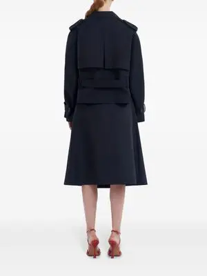 Marni Double-breasted Trench Jacket - Black