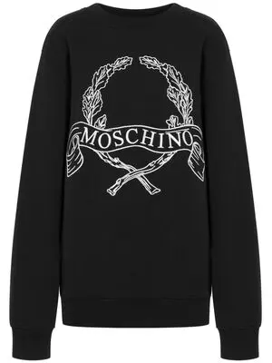 Moschino Embroidered Sweatshirts Hoodies For Women