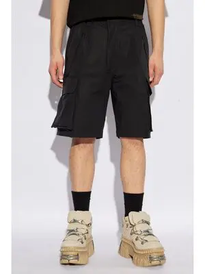 Dsquared2 Logo-print Cargo Shorts - Black