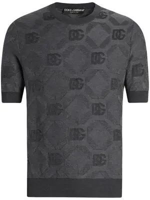 Dolce & Gabbana Logo-jacquard T-shirt