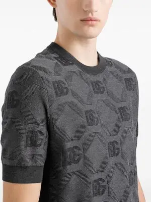 Dolce & Gabbana Logo-jacquard T-shirt