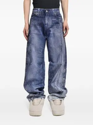 PDF Wide-leg Jeans