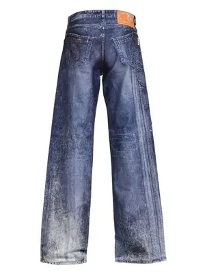 PDF Wide-leg Jeans