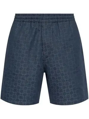 Givenchy Monogram Deck Shorts - Blue