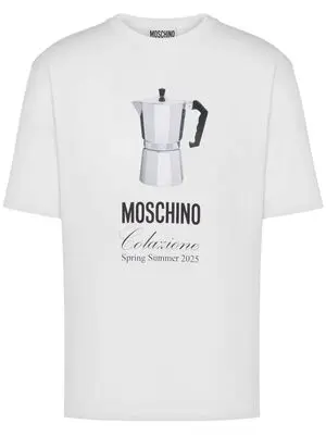 Moschino Slogan-print T-shirt - White