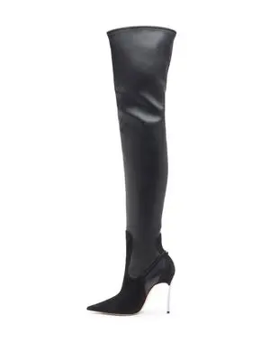 Casadei 100mm Blade Over-knee Boots