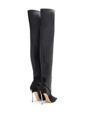 Casadei 100mm Blade Over-knee Boots
