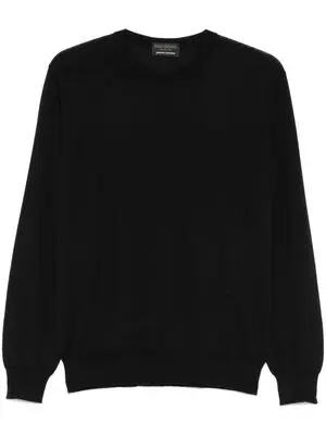 DELL'OGLIO Fine-knit Sweater - Black