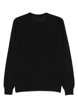 DELL'OGLIO Fine-knit Sweater - Black