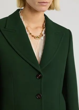 Chloé Single-breasted Wool Jacket
