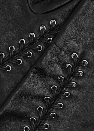 AGNELLE Klara Leather Gloves